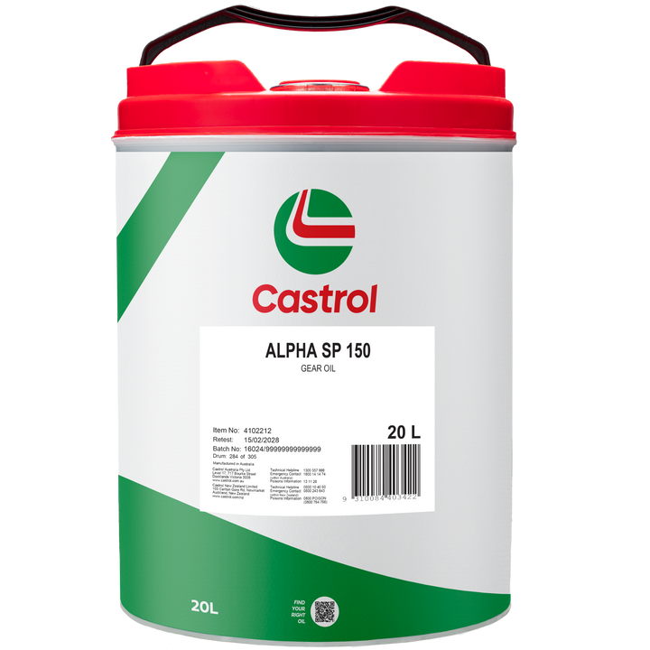 Castrol ALPHA SP150 20 L – RD Petroleum