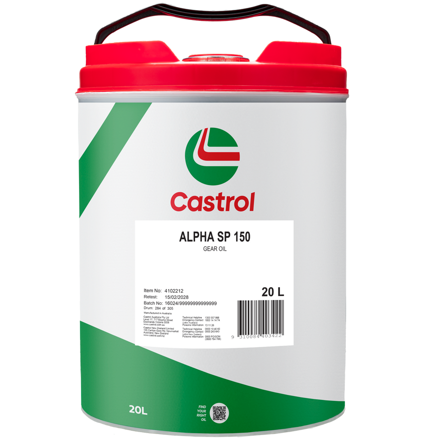 Castrol ALPHA SP150 20 L – RD Petroleum