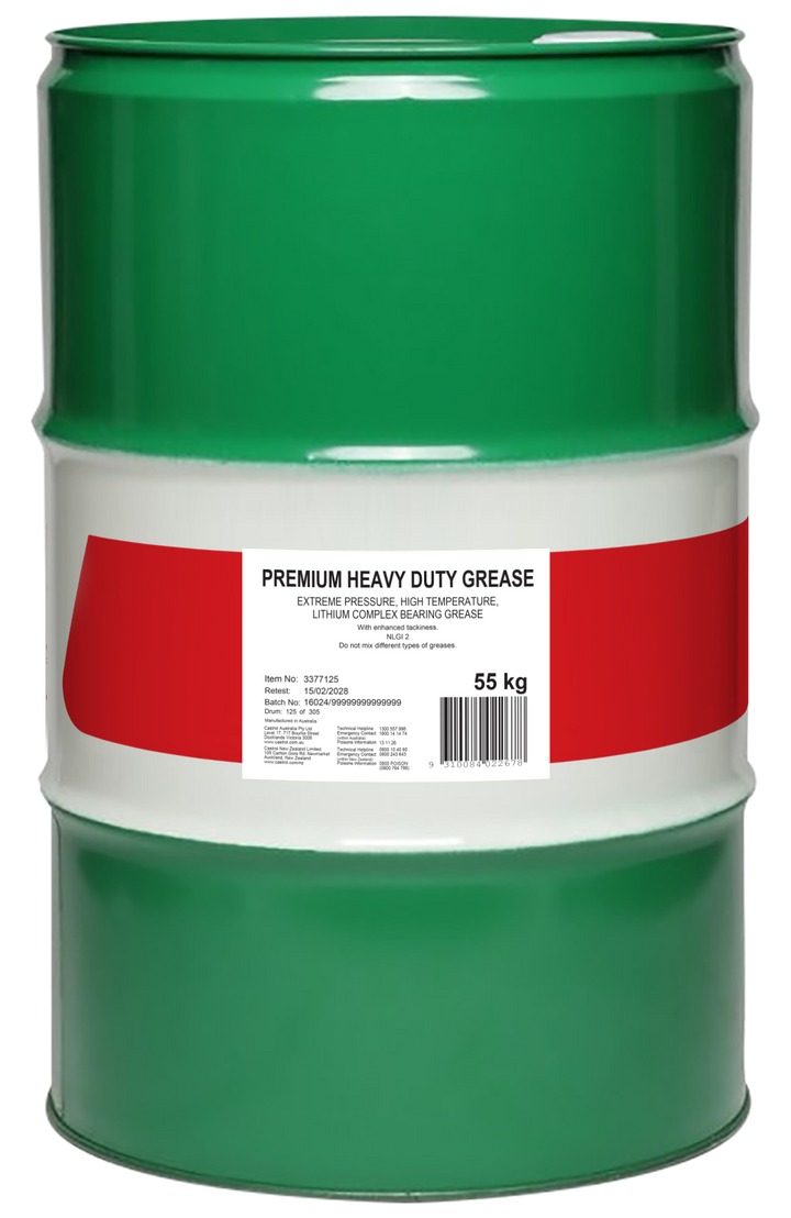 Castrol PREMIUM HEAVY DUTY Grease 55 KG – RD Petroleum